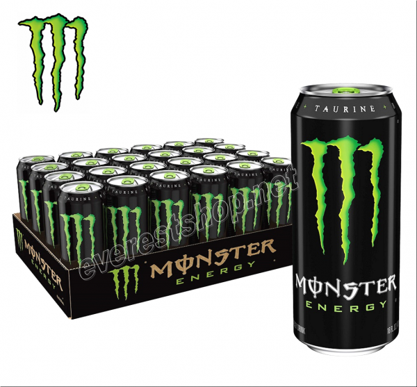 Monster Energy Drinks 16 fl oz 24 pcs * Original * – Everest